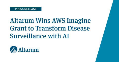 Altarum Wins AWS Imagine Grant to Transform Disease Surveillance with ...