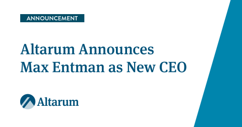 Altarum Announces Max Entman as New CEO | Altarum